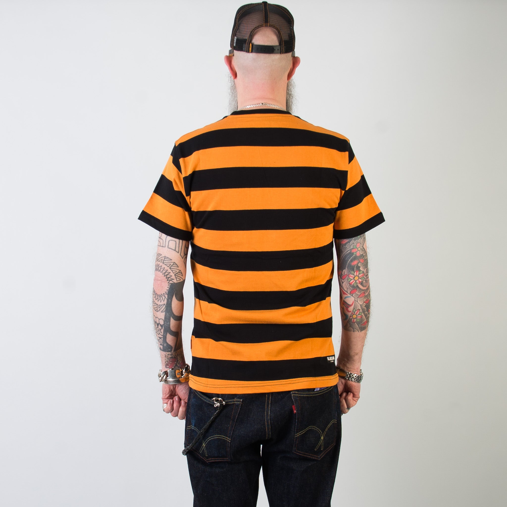 Breakout T Shirt - Black/Rust | Premium Men's T Shirts | Slackjaw