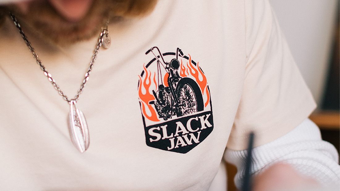 Slackjaw Apparel - One for the road!