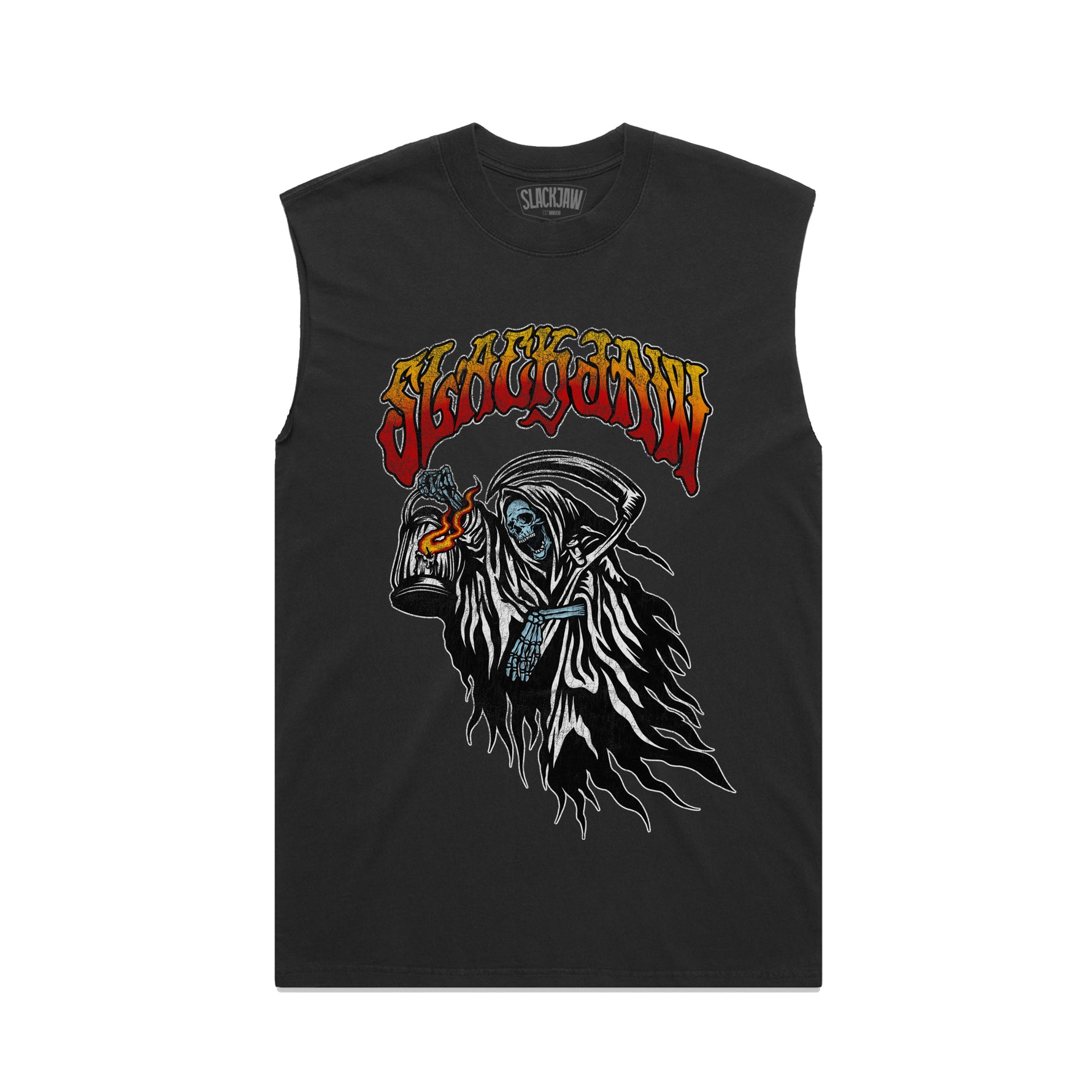 Reaper Tank - Faded Black | Slackjaw Apparel