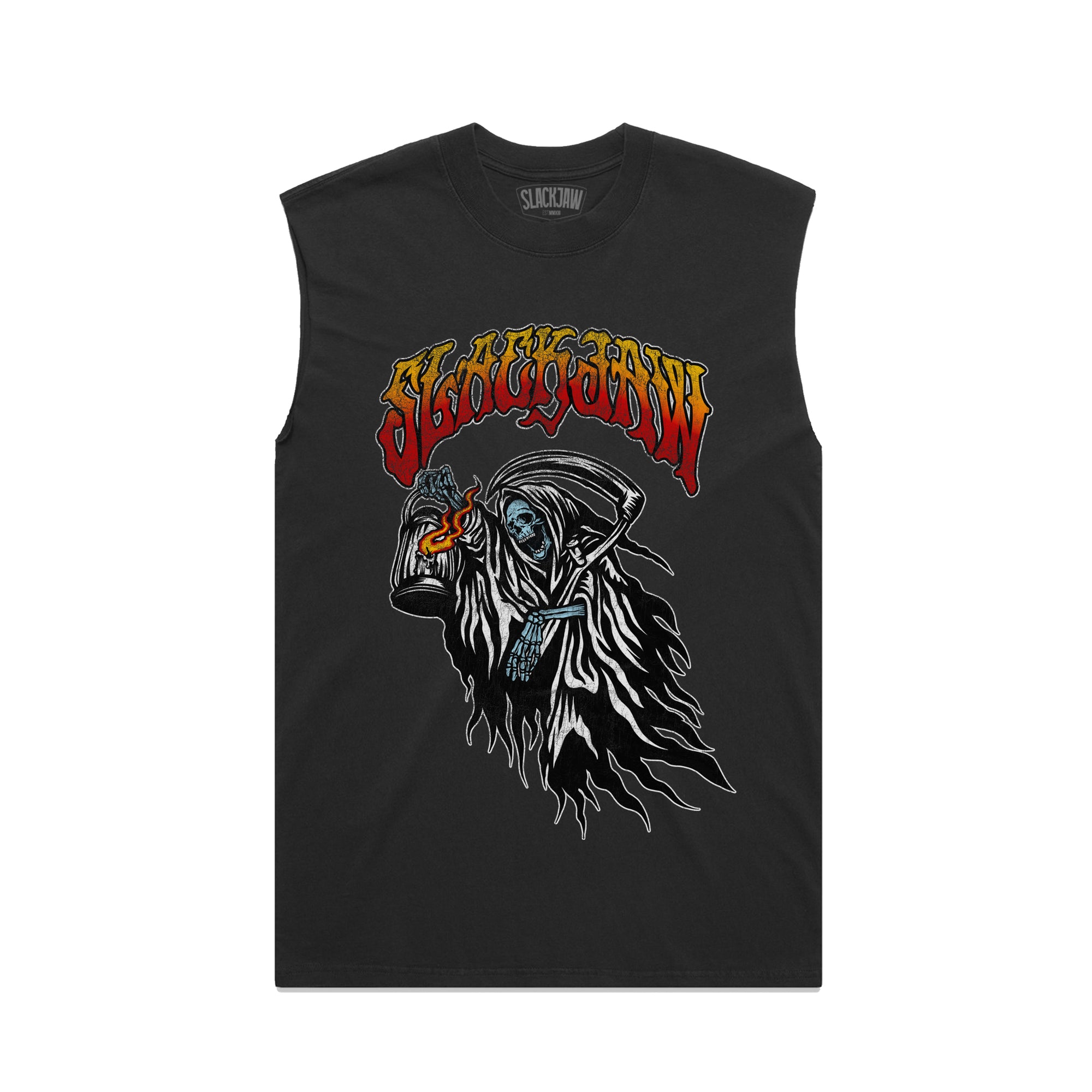 Reaper Tank - Faded Black | Slackjaw Apparel